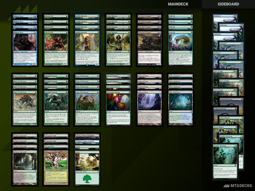 Modern Infect deck by Michael Morales • MTG DECKS