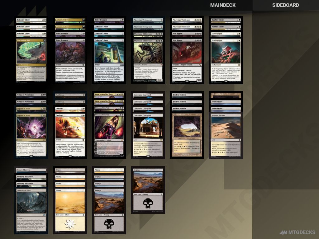 Arena Standard Orzhov Vindicators deck by MtGDvd • MTG DECKS