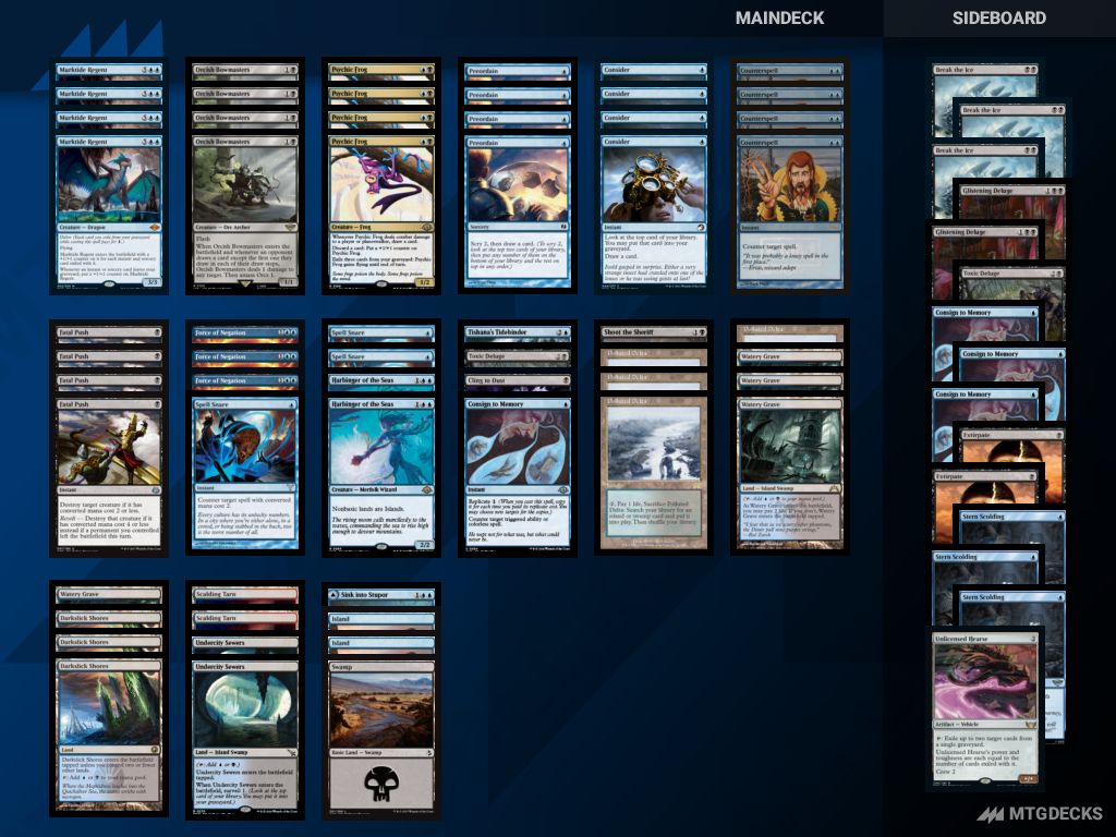 Modern Dimir Murktide deck by Tanazawa Hiroaki • MTG DECKS