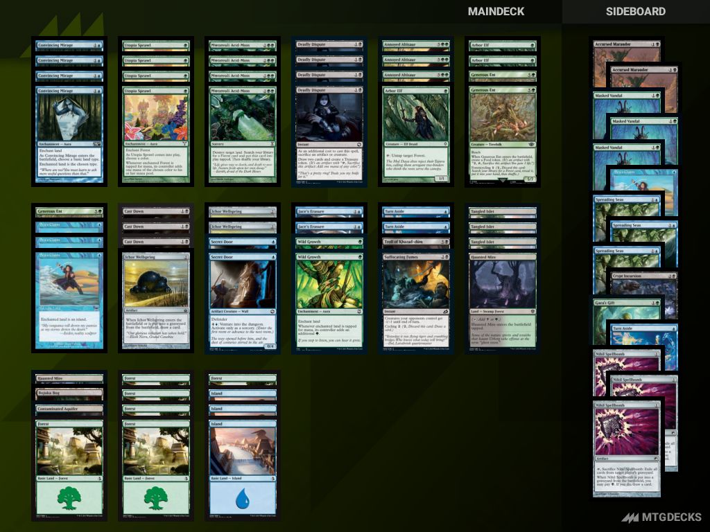 Pauper UG - lands off deck by Anper • MTG DECKS