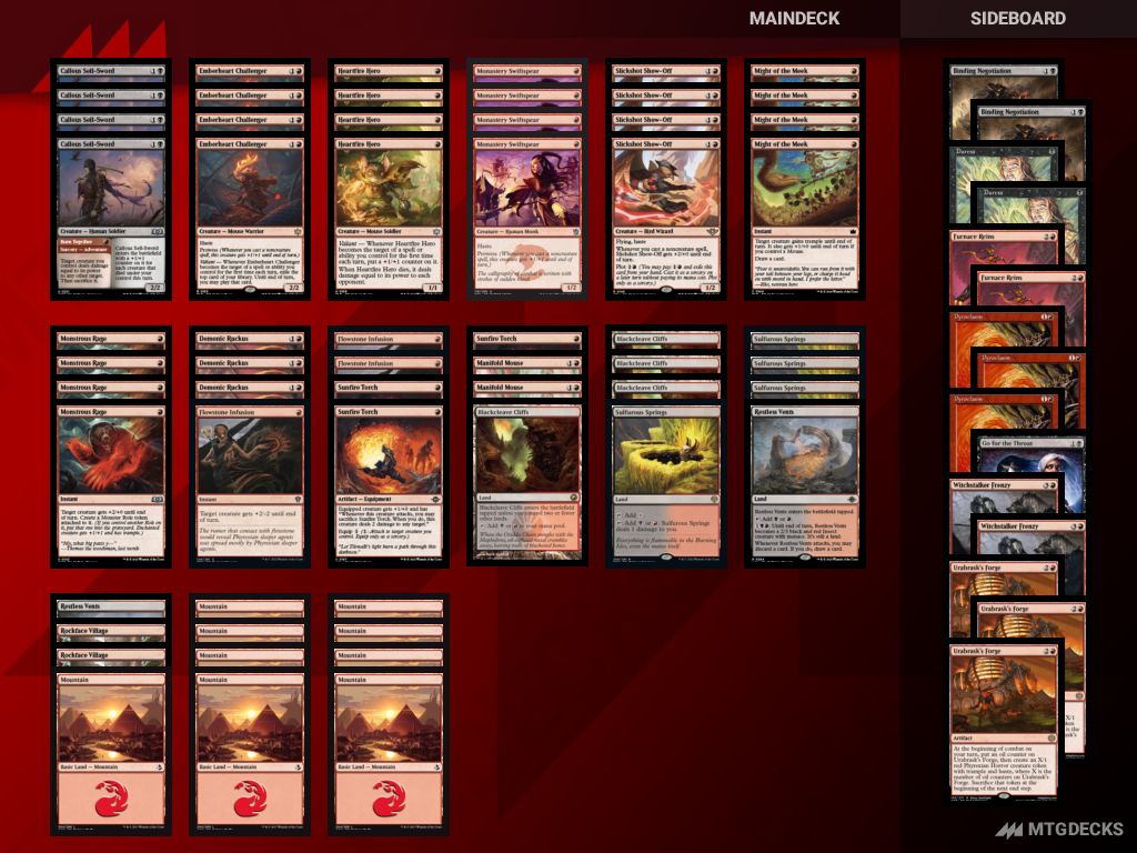 MTGO Standard Challenge 32 #12687914 | September 22 • MTG DECKS