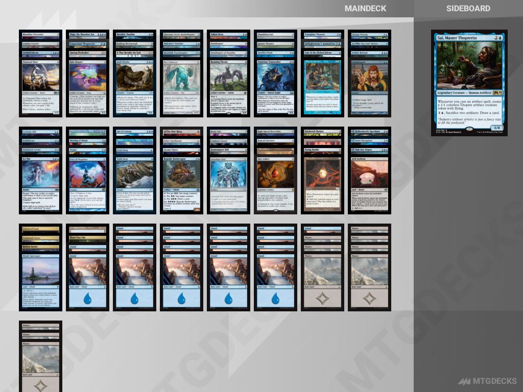 Historic-Brawl New York Airspace deck by LilyRatQueen • MTG DECKS