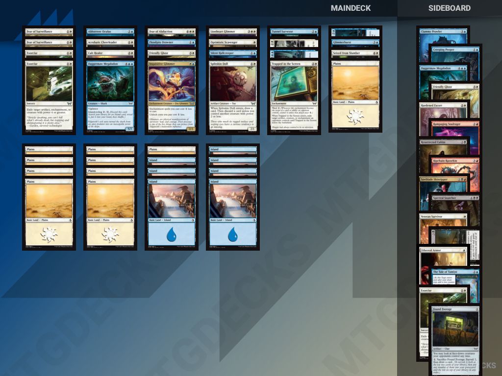 Standard Duskmourn draft #1 deck by darckgreens • MTG DECKS