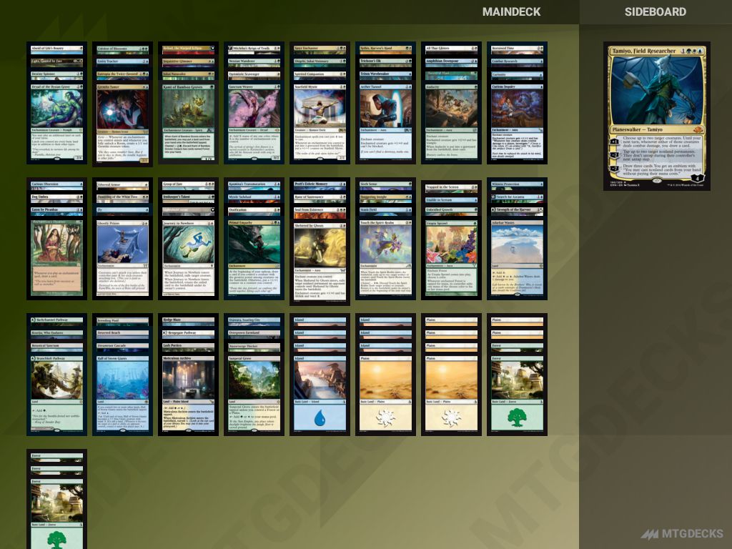 Historic-Brawl BAMt enchantments deck by caliber • MTG DECKS