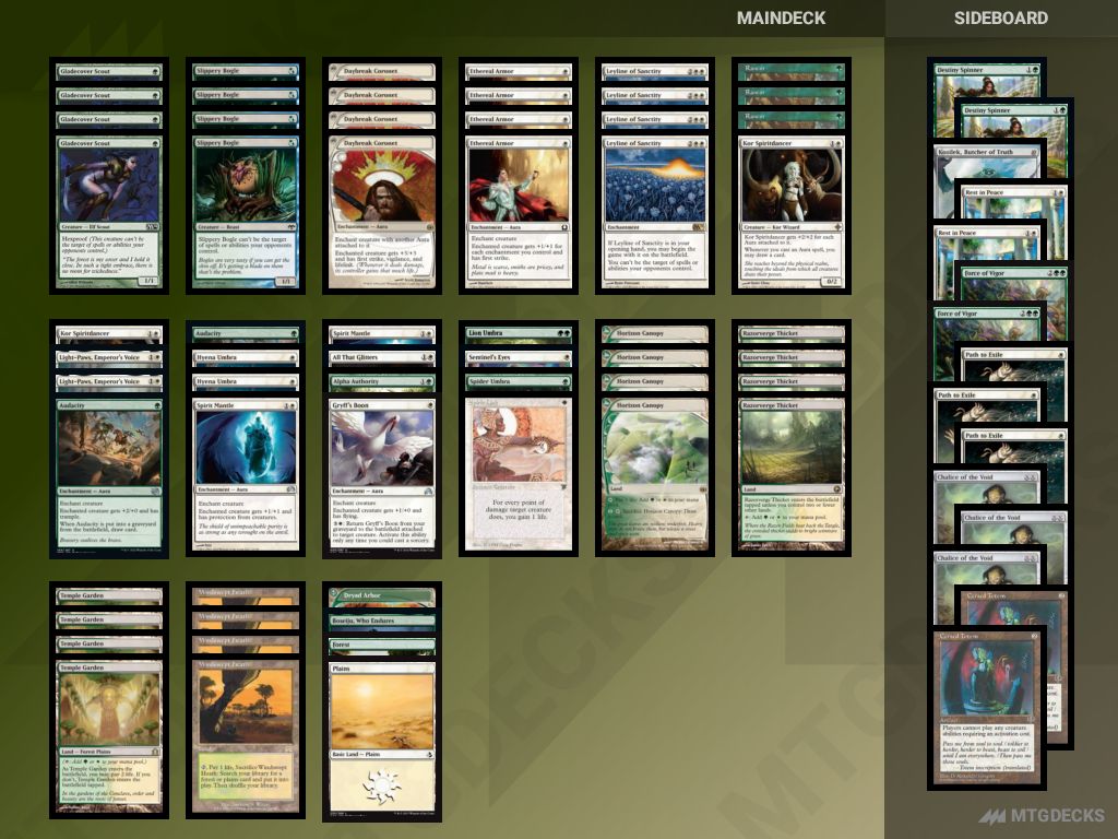 Modern Bogles deck by Asche • MTG DECKS
