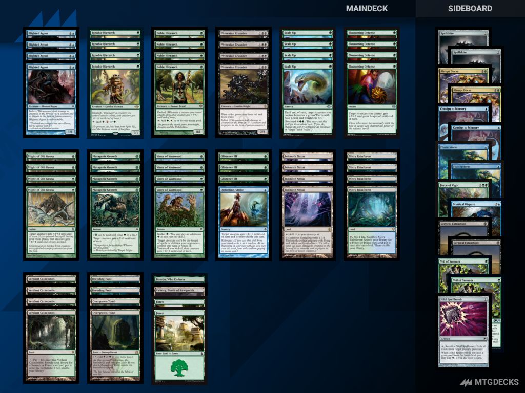 Modern Sultai Infect deck by Rafael Gullyt Cardoso • MTG DECKS
