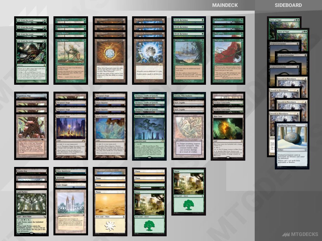 Legacy Lands deck by William-Pit • MTG DECKS