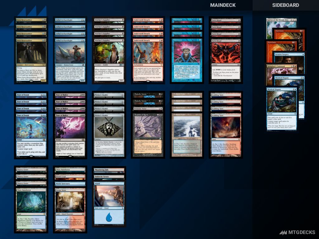 Arena Timeless Grixis Breach deck by Chesthair • MTG DECKS