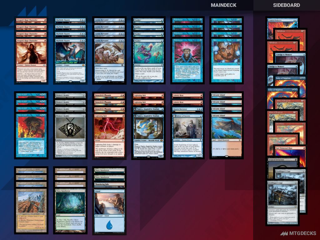 Legacy UR Tempo deck by L4rss0n • MTG DECKS