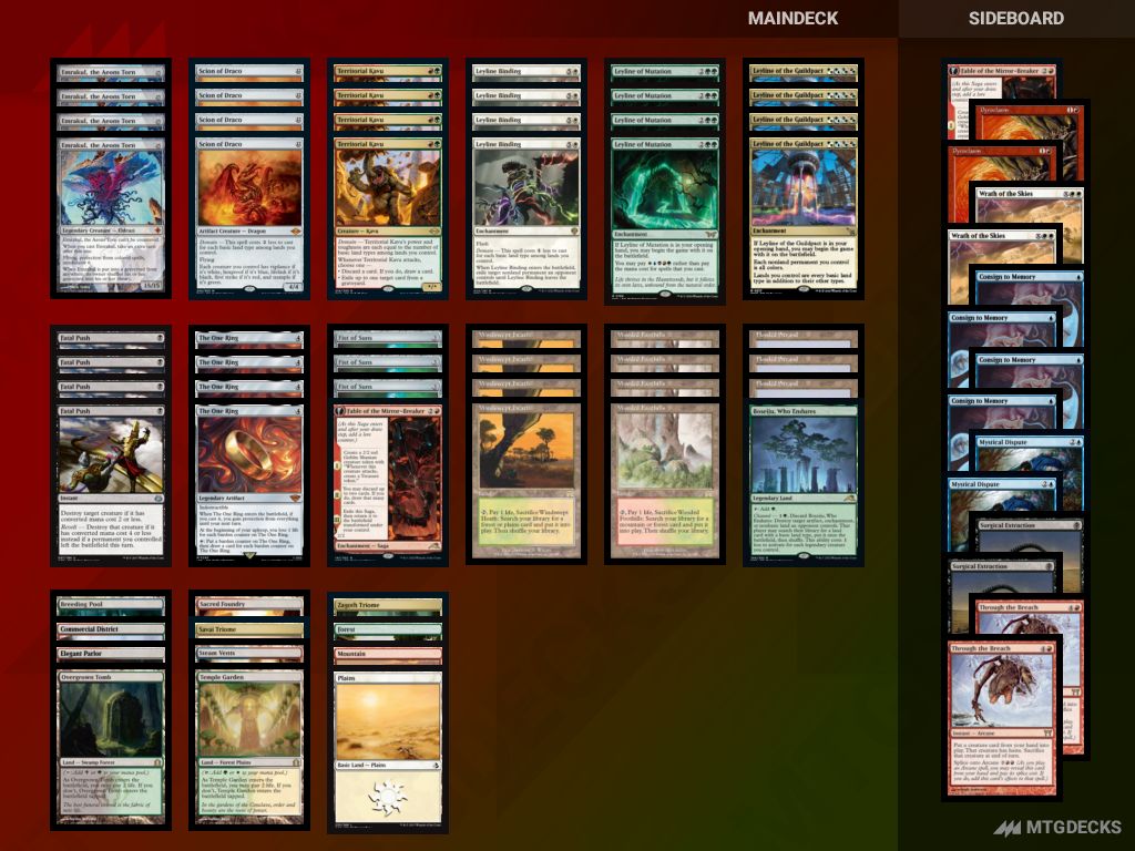 Modern Domain Zoo deck by Okada Wataru • MTG DECKS