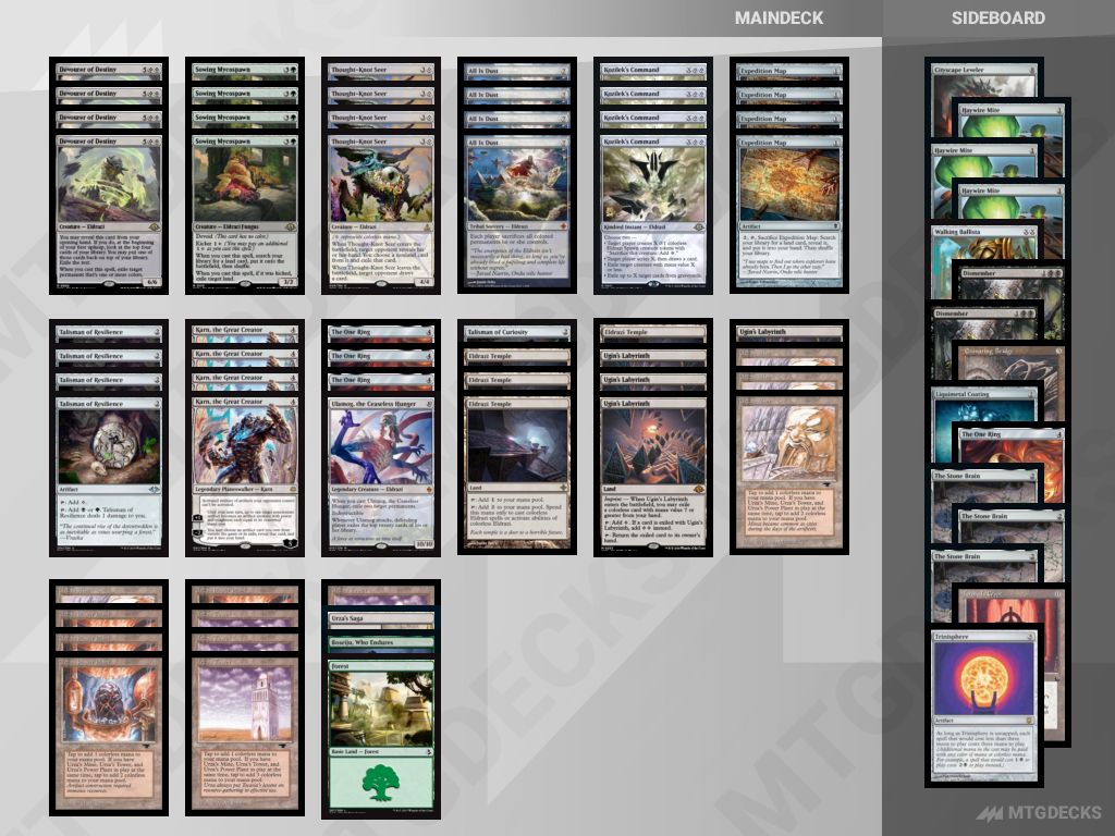 Modern Eldrazi Tron deck by Brian Cusick • MTG DECKS