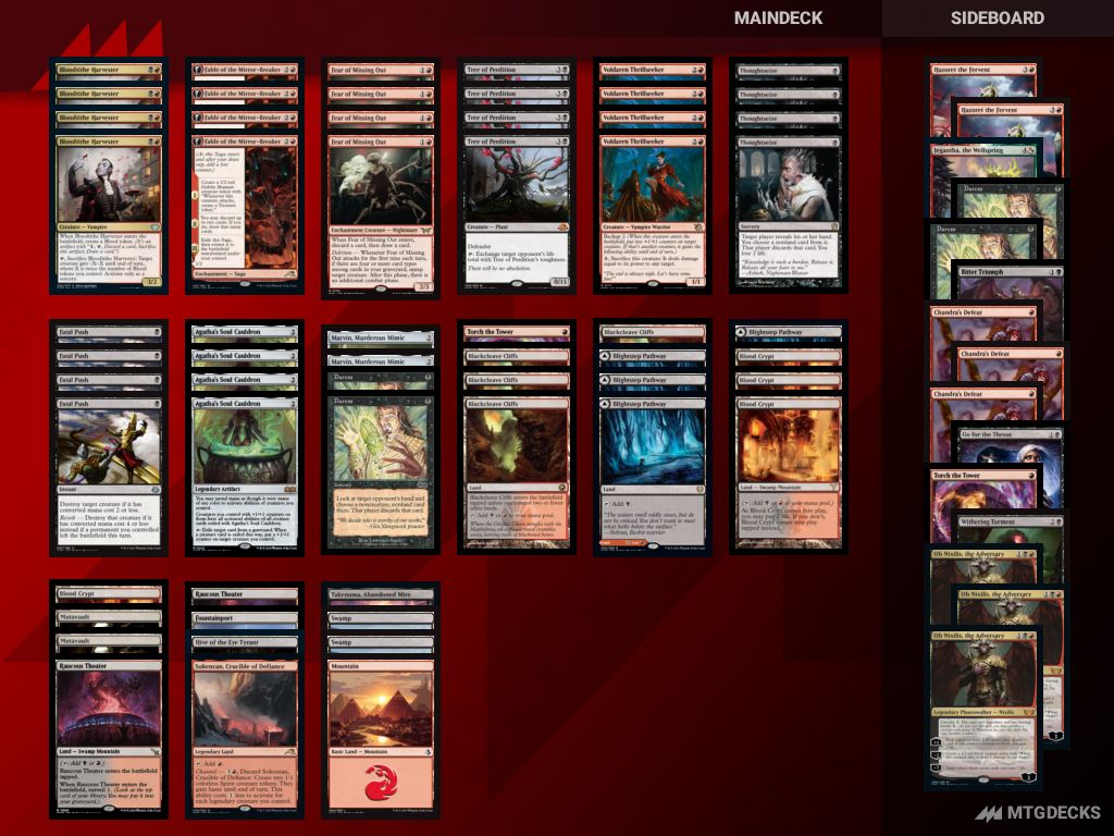 MTG Explorer Rakdos Vampires - 136 top decks • MTG DECKS