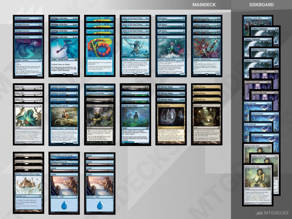 Modern Merfolk deck by Sam12 • MTG DECKS