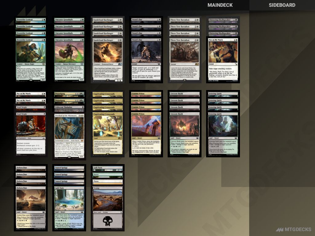 Arena Alchemy 4 Color Battalion deck by SkyBLUEkepl • MTG DECKS