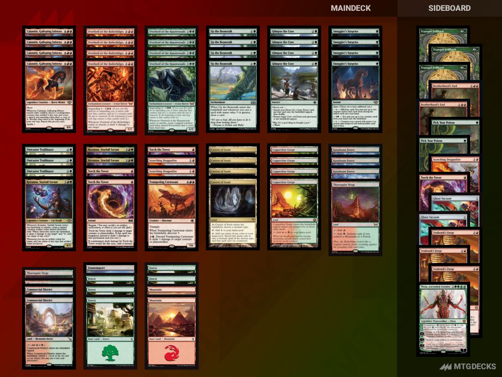 Standard BACK IN THE 90S deck by misplacedginger • MTG DECKS