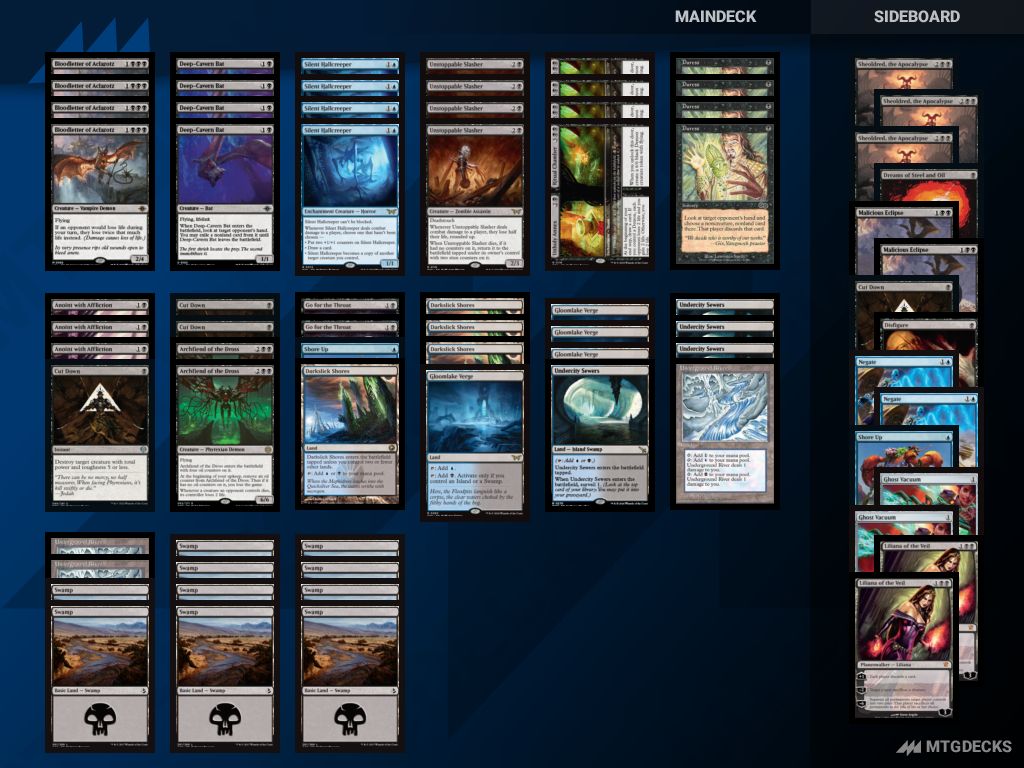 Standard Dimir Demons deck by Ulysse Gagnon Paradis • MTG DECKS