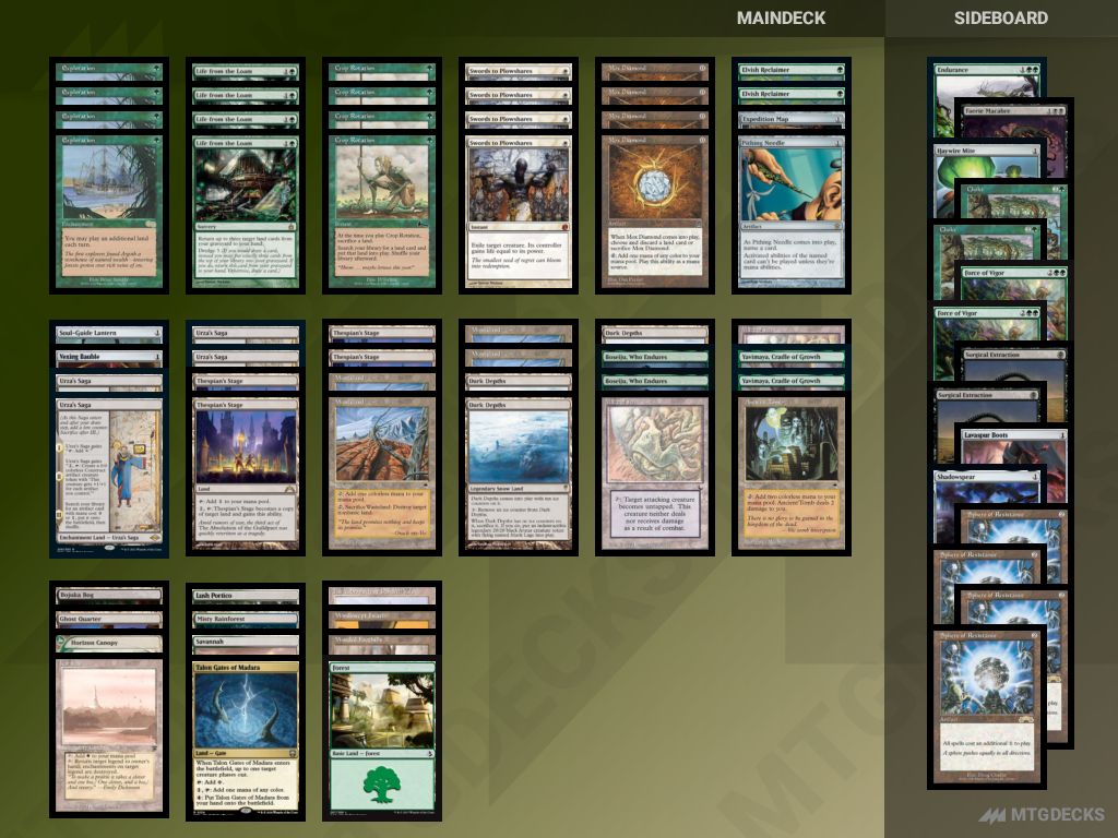 Legacy Lands deck by Sam Pyser • MTG DECKS