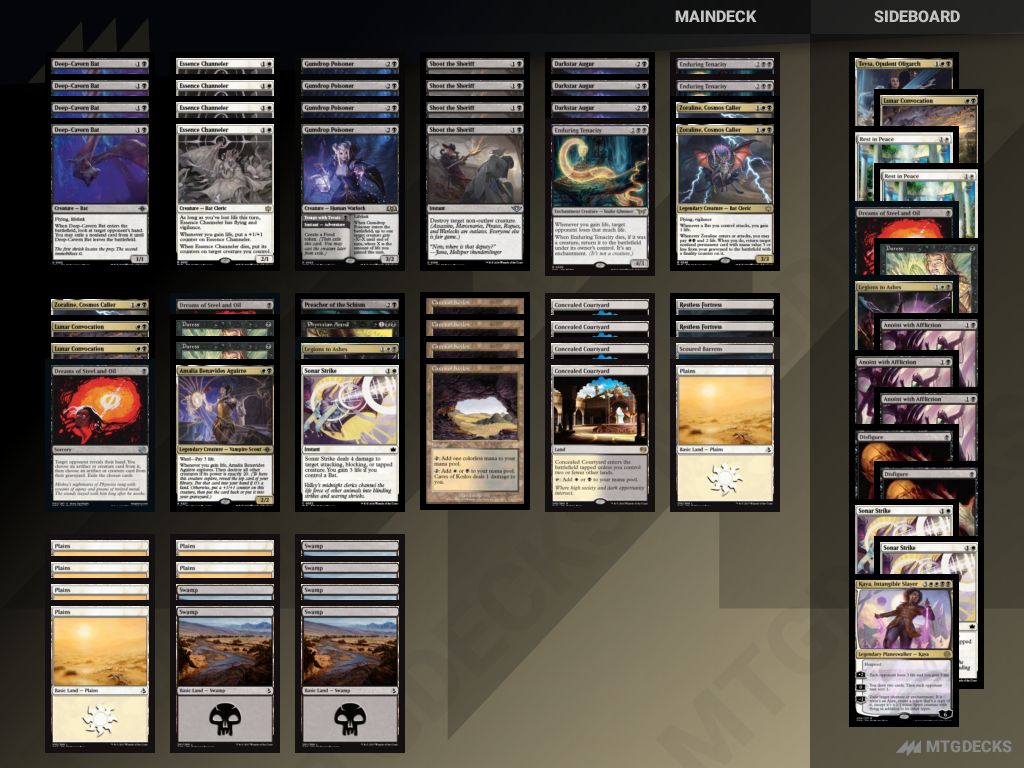 Standard WB Aggro deck by Ido Taisei • MTG DECKS