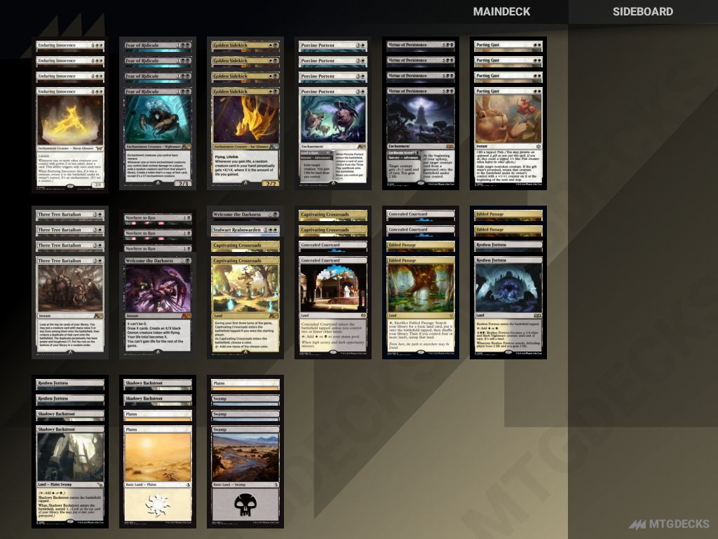 MTG Alchemy Orzhov Battalion top decks • MTG DECKS