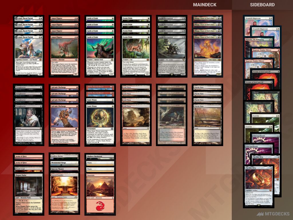 MTGO Modern Challenge 32 #12703183 | November 01 • MTG DECKS