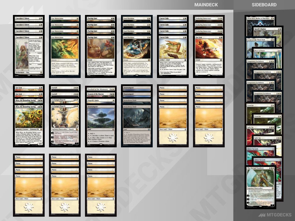 Standard White Aggro deck by Ikeda Kenichi • MTG DECKS