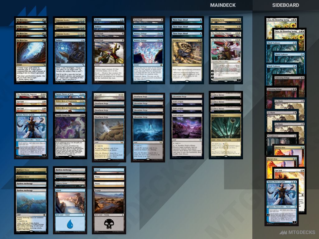 Pioneer Esper Control deck by xl_snapcaster • MTG DECKS
