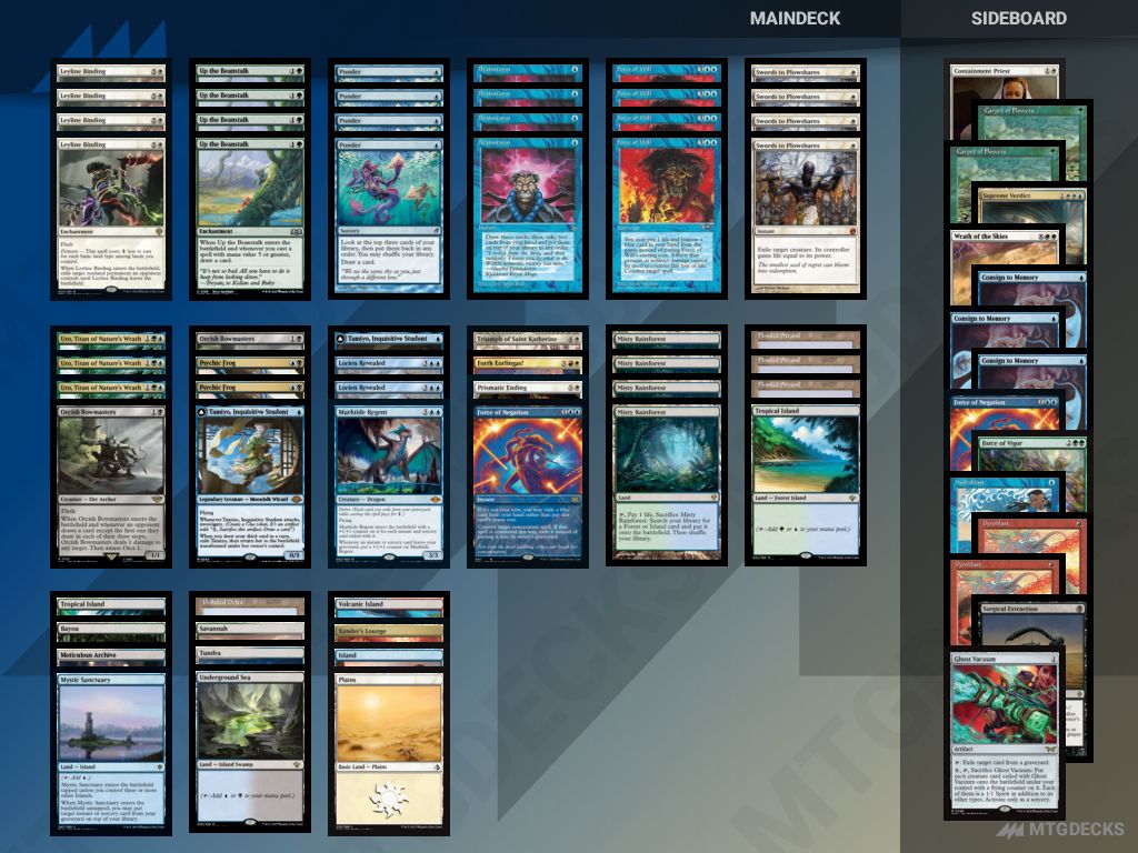 Legacy Five-color Beans deck by Leonardo Mattos Gonçalves • MTG DECKS