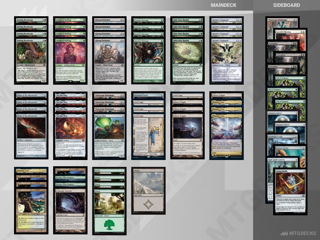Modern Eldrazi Bloodchief Combo deck by sshearing • MTG DECKS