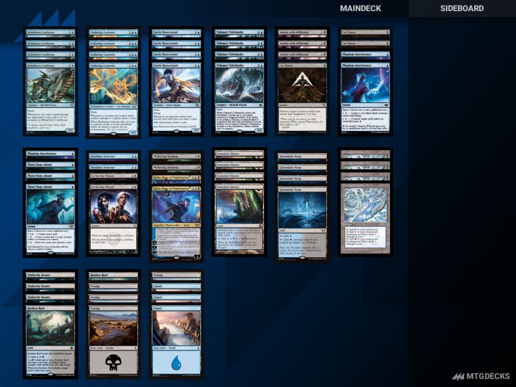Arena Standard UB Flash deck by Bubuchi_Naila • MTG DECKS