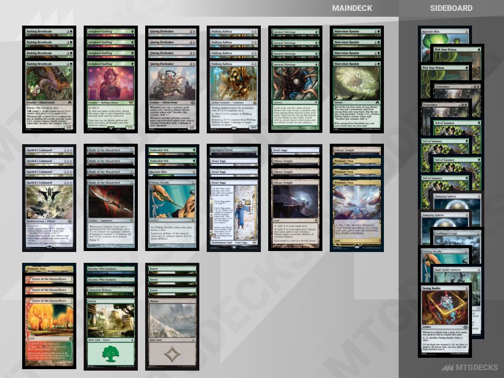 Modern Eldrazi Bloodchief Combo deck by Depian • MTG DECKS