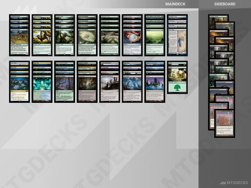 MTG Modern Amulet Titan - 8982 top decks • MTG DECKS