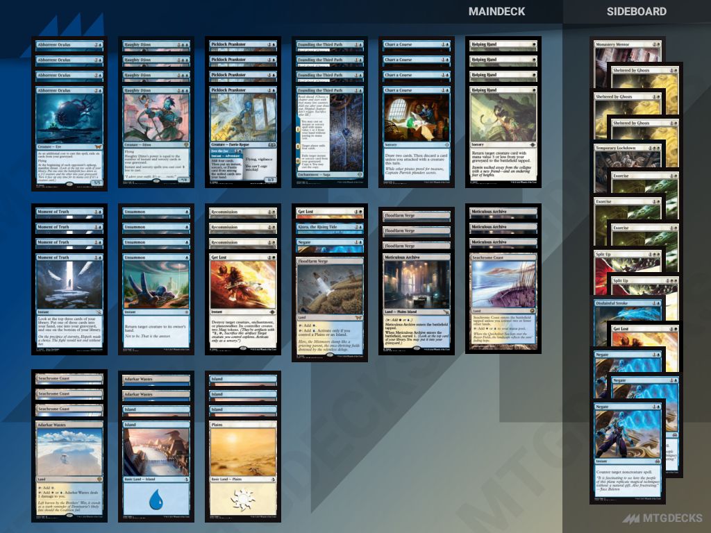 MTGO Standard Challenge 32 #12705685 | November 17 • MTG DECKS