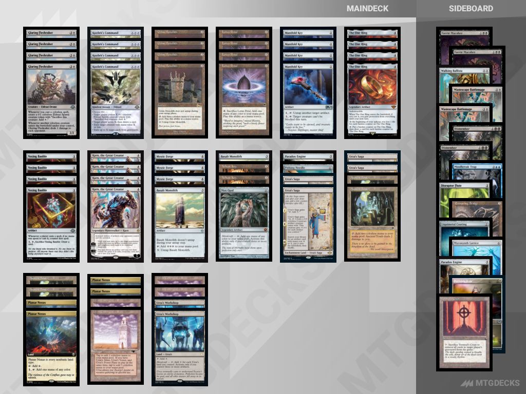 Legacy Karn Forge deck by Alexander Helfer • MTG DECKS