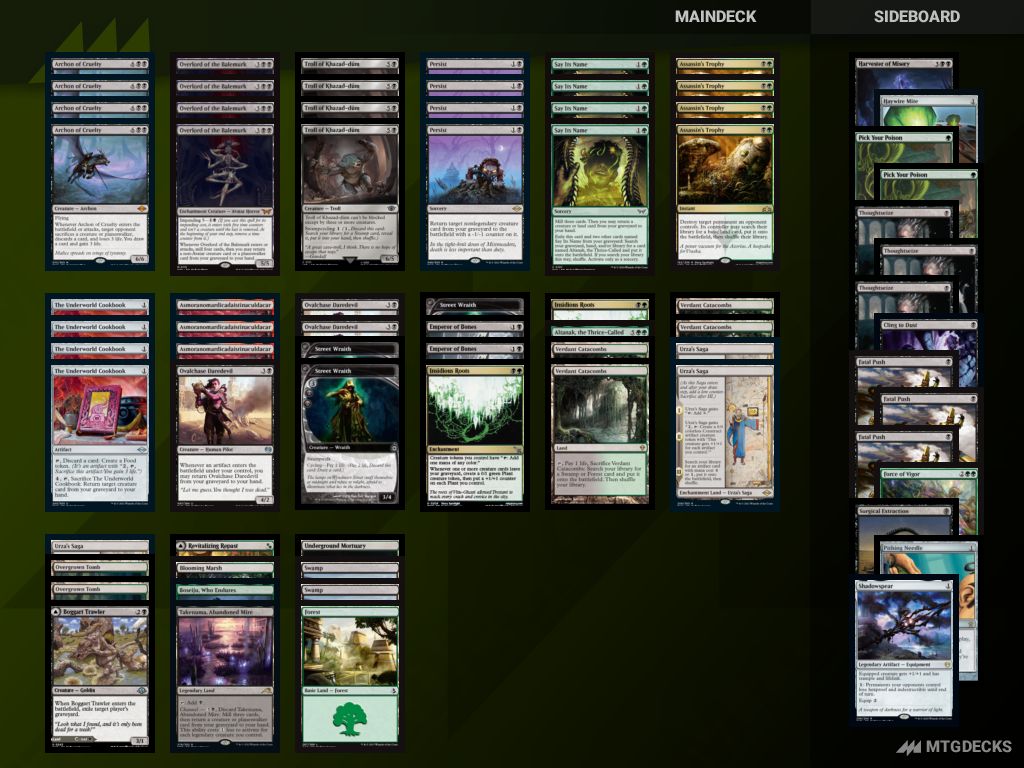 MTG Modern Asmo Food - 292 top decks • MTG DECKS