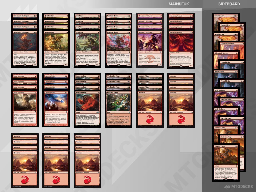 MTGO Standard Challenge 32 #12706786 | November 24 • MTG DECKS