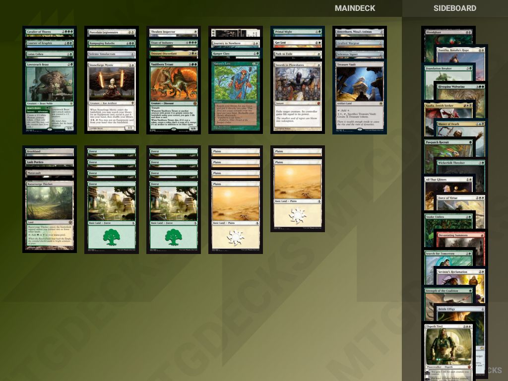 Other Selesnia Ramp Aggro deck by danzman9 • MTG DECKS