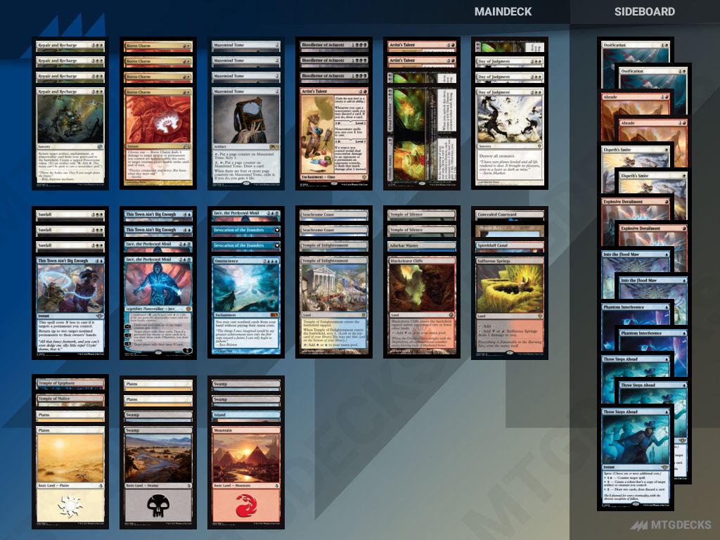 MTG Standard Foundations 4 Color Omniscience top decks • MTG DECKS