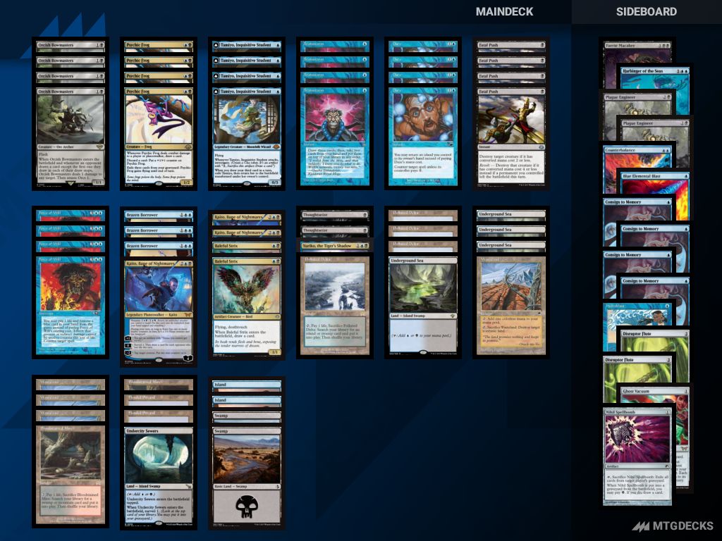 Legacy Ninja deck by Sugimoto Takaaki • MTG DECKS