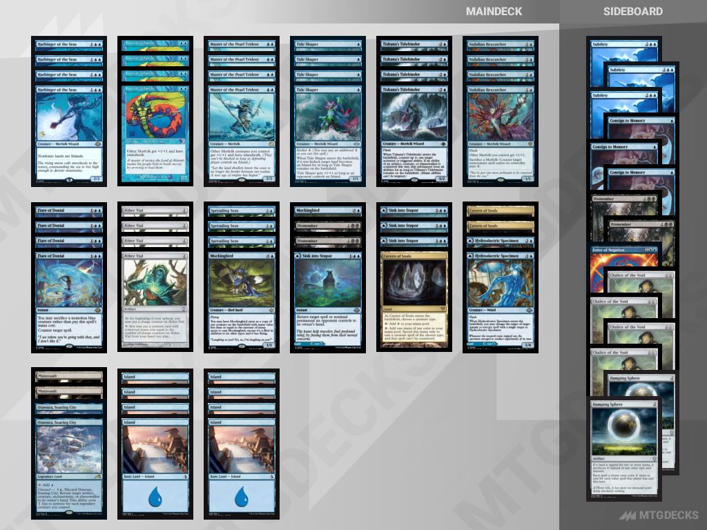 Modern Merfolk deck by Clesss • MTG DECKS