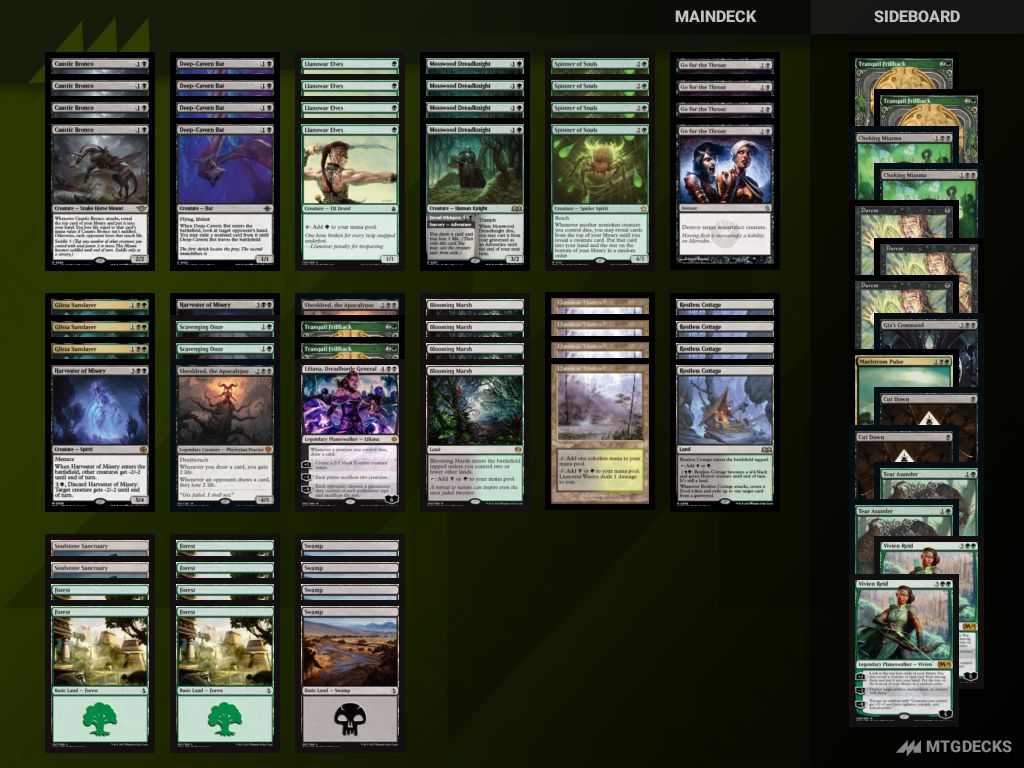 Arena Standard FDN Golgari deck by Hereu • MTG DECKS