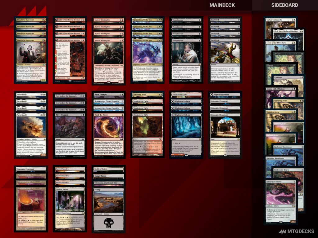 Arena Explorer GREASEFANG [P] deck by 187__on_a • MTG DECKS
