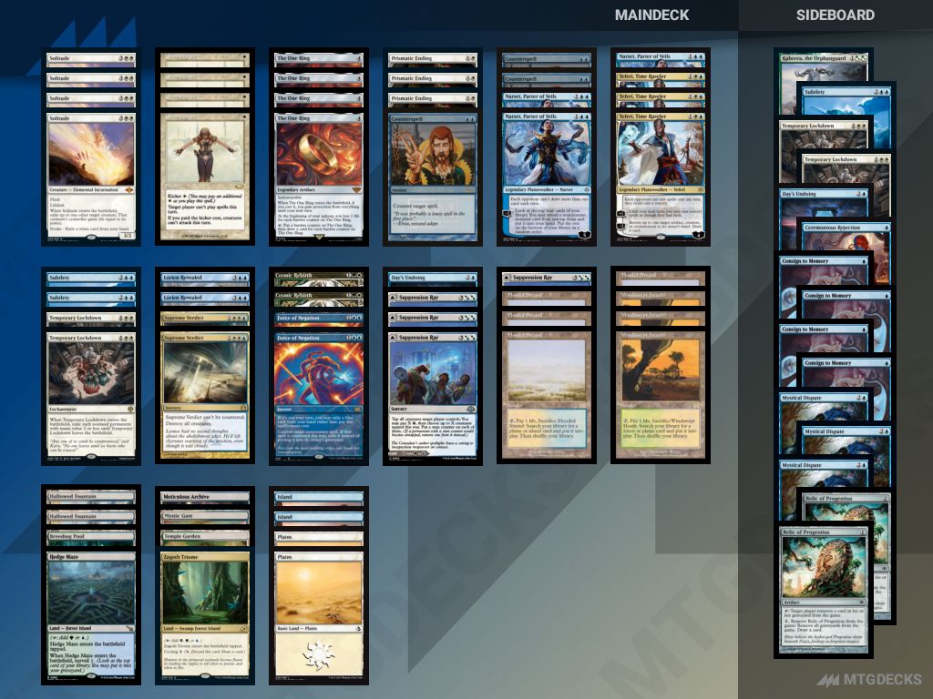 Modern Bant Combo deck by William Ho • MTG DECKS