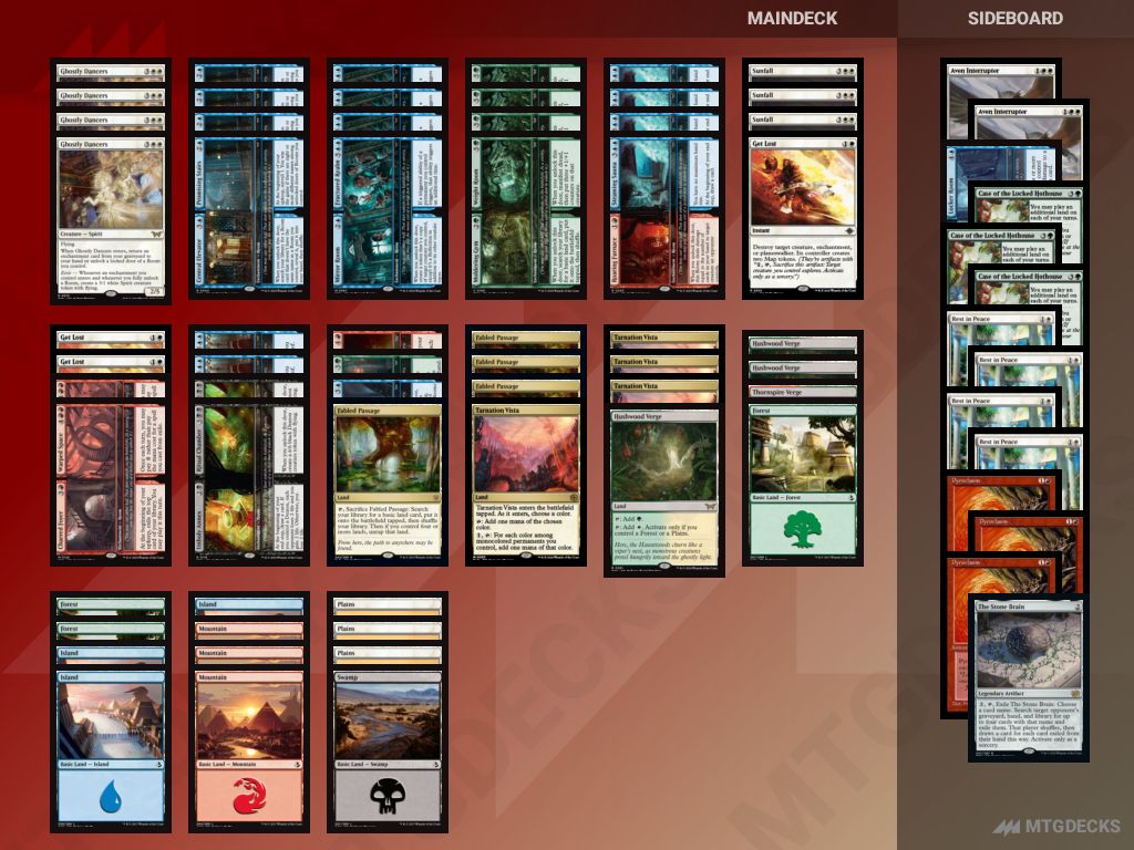 MTG Standard Foundations 5 Color Battles top decks • MTG DECKS
