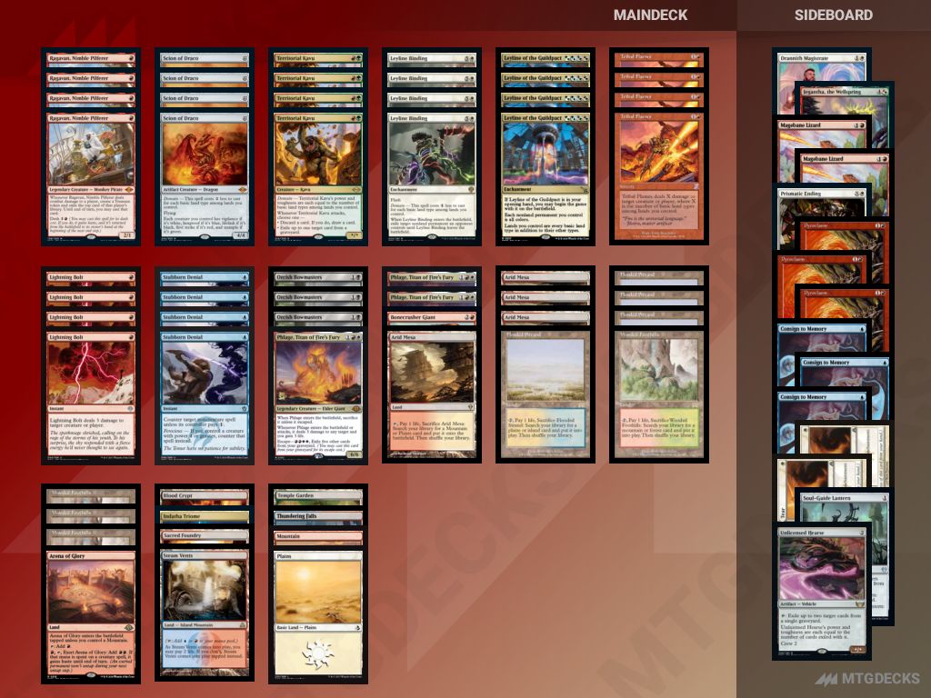 Modern Domain Zoo deck by Nico Tetzlaff • MTG DECKS