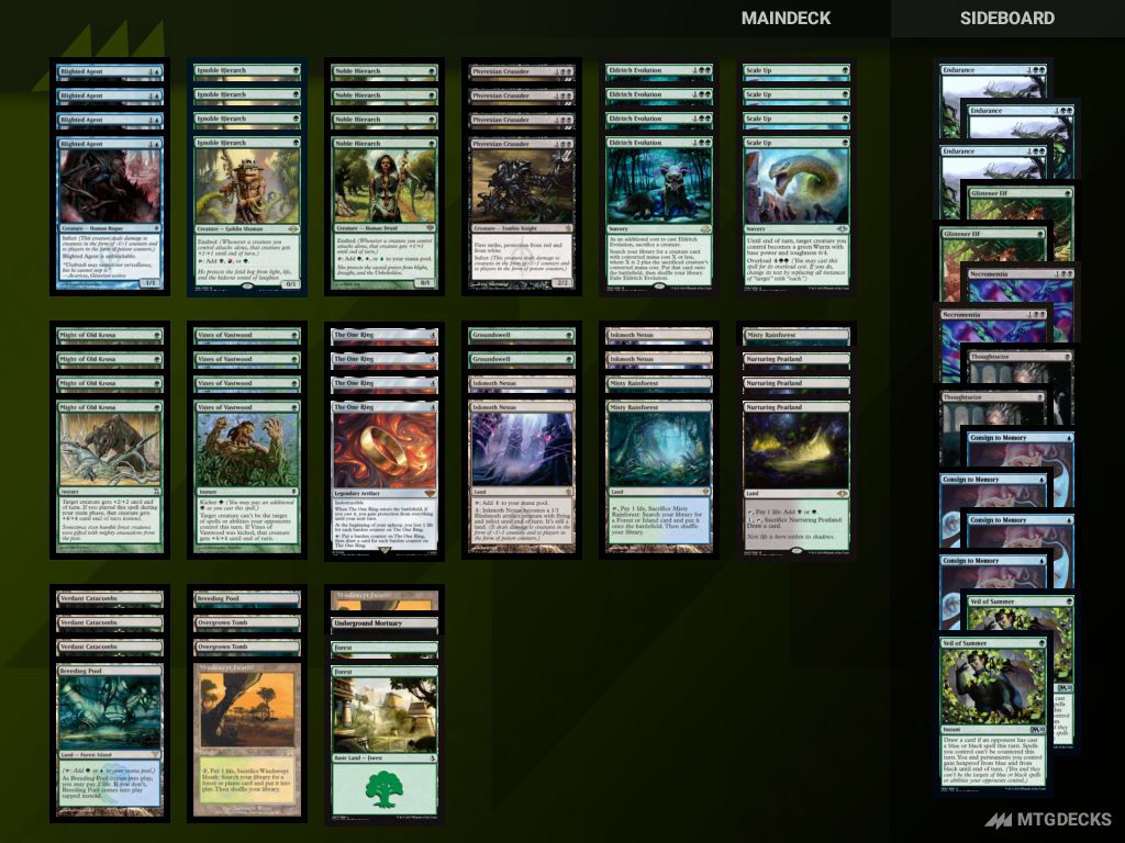 Modern Sultai Infect deck by Sam Dams • MTG DECKS