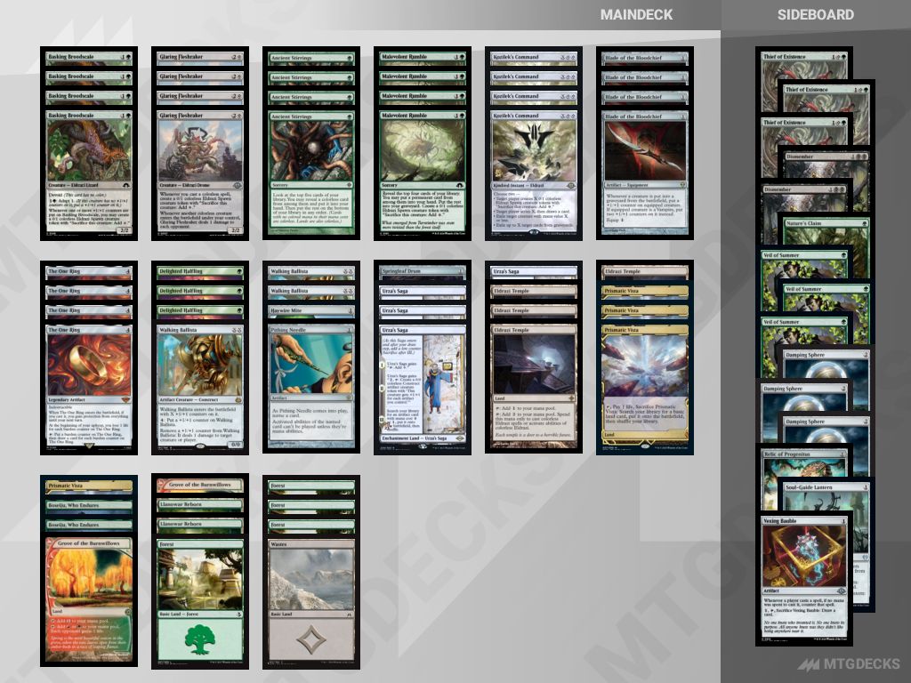 Modern Broodscale Combo deck by ota yuki • MTG DECKS