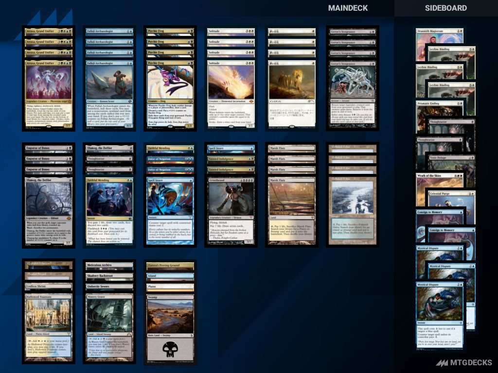 Modern Esper Reanimator deck by Payakan • MTG DECKS