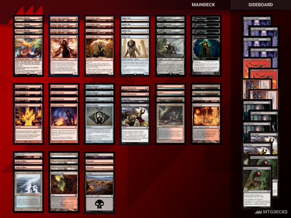 Modern Hollow Red deck by Spoonmanaron • MTG DECKS