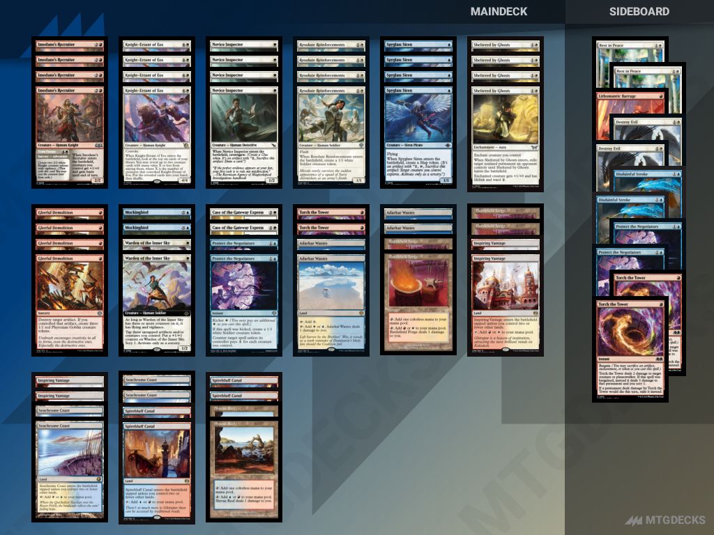 Arena Standard S AC7 T4 Kazuhiko Hasegawa deck by Lobo Blanco • MTG DECKS