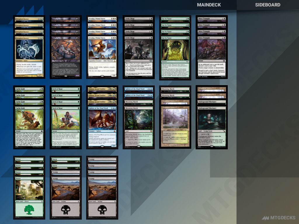 Standard All the Keywords deck by sol4r1s • MTG DECKS